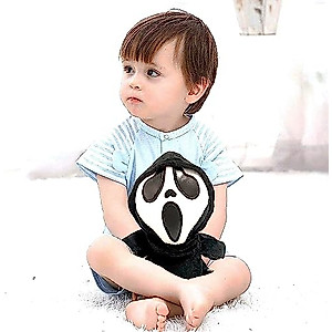 Ghostface Plush 11.8 Screaming Ghostface Plush Toy Scary Ghost Stuffed Plush Halloween Horror Killers Ghostface Plushies Doll Reaper Stuffed Animal Gift for Kids