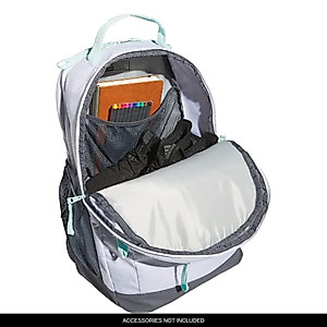 adidas Adaptive Backpack, Jersey White/Semi Flash Aqua Blue, One Size