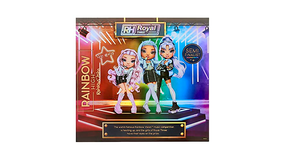 Rainbow High Royal Three K-Pop Tessa Doll – Dress Up & Perform