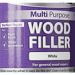 Ronseal Multi-Purpose Wood Filler - White 250g