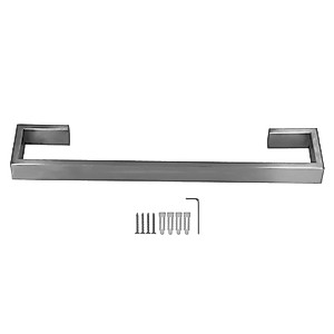 Bathroom Towel Bar 15.7 Inch Bathroom Towel Bar Bath Towel Rack 304 Stainless Steel Bathroom Kitchen Laundry Room