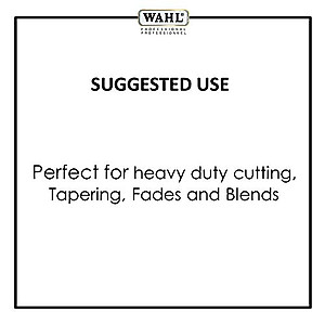 Wahl Professional Senior Clipper for Heavy Duty Cutting, Tapering, Fading and Blending - The Original Electromagnetic Clipper with an Ultra Powerful V9000 Motor - Model 8500