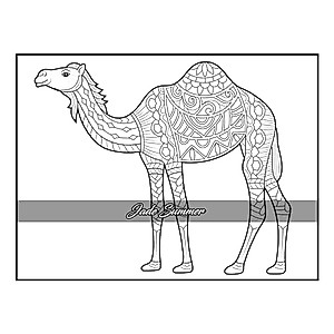 100 Animals: An Adult Coloring Book with Lions, Elephants, Owls, Horses, Dogs, Cats, and Many More!