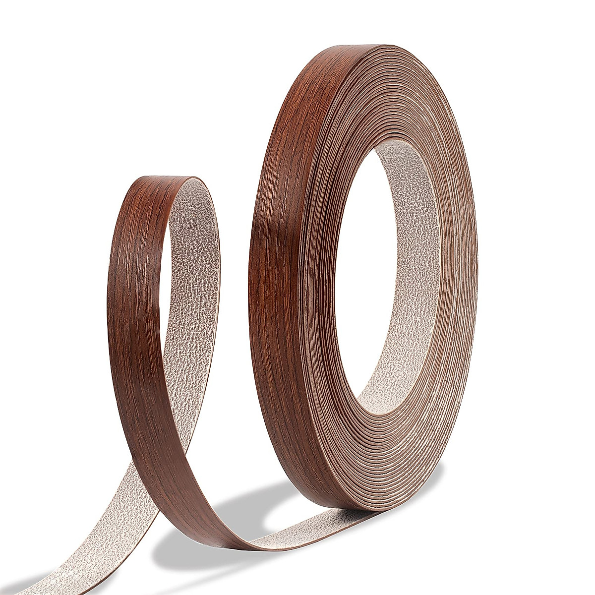 GSCIT Club Cherry Edge Banding, 3/4 inch x 25ft roll of Veneer Edge Banding - Pre-glued Flexible, Wood PVC Tape for Cabinet Repair & Furniture Restoration