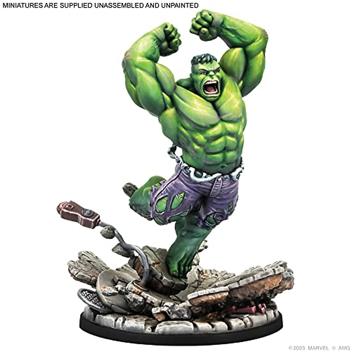 Atomic Mass Games Marvel: Crisis Protocol Immortal Hulk Character Pack - Unleash The Eternal Smash! Tabletop Superhero Game, Ages 14+, 2 Players, 90 Minute Playtime, Made