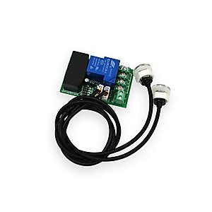 Taidacent Double Liquid Detect Optical Level Sensor Module Infrared Water Level Sensor Liquid level Monitor Sensor Relay Switch Output for Tank Automatic Water Level Control System (Pumping type)