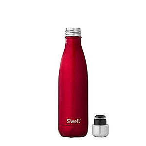 17 oz S'well Vacuum Insulated Water Bottle - Ball State Cardinals