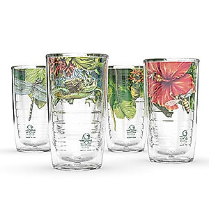 Tervis 1362367 Recycled Insulated Tumbler, 16oz, Peek-a-boo Lizard