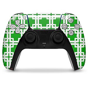 WraptorSkinz Skin Wrap compatible with Sony PS5 DualSense Controller Boxed Green (CONTROLLER NOT INCLUDED)