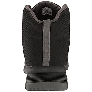 Propét Men's Traverse Waterproof Hiking Boots, Black/Grey, 11 Wide US