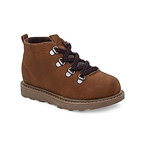 carter's Boy's Donnie Fashion Boot, Brown, 9 Toddler