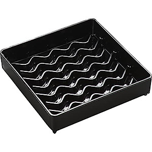 Carlisle FoodService Products 1102003 Square Drip Tray, San, Black