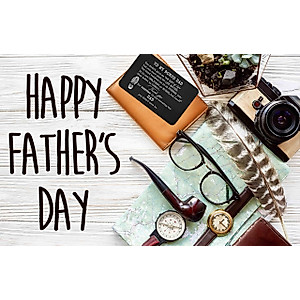 2024 Christmas Gifts for Stepdad Gift-Bonus Dad Appreciation Gifts from Daughter Son-Stepfather Gifts-Birthday Father's Day Gifts-You Didn't Give Me the Gift of Life-Wallet Insert Decor-Wallet Card