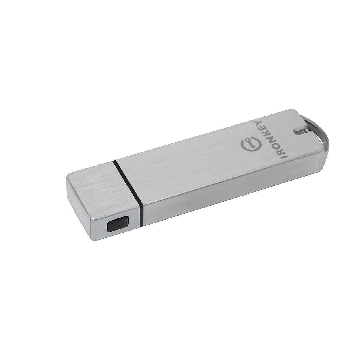 Kingston Ironkey S1000 4GB Encrypted USB Flash Drive On-Device Cryptochip FIPS 140-2 Level 3 Multi-Password Security Options IKS1000B/4GB