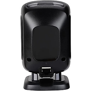 Zebra Symbol DS9208-SR Handsfree Standard Range Barcode Scanner with Shielded USB Cable - Scans 1D, 2D and PDF417 Barcodes, LED Aimer