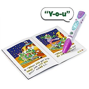 LeapFrog LeapReader System Learn-to-Read 10 Book Mega Pack, Pink