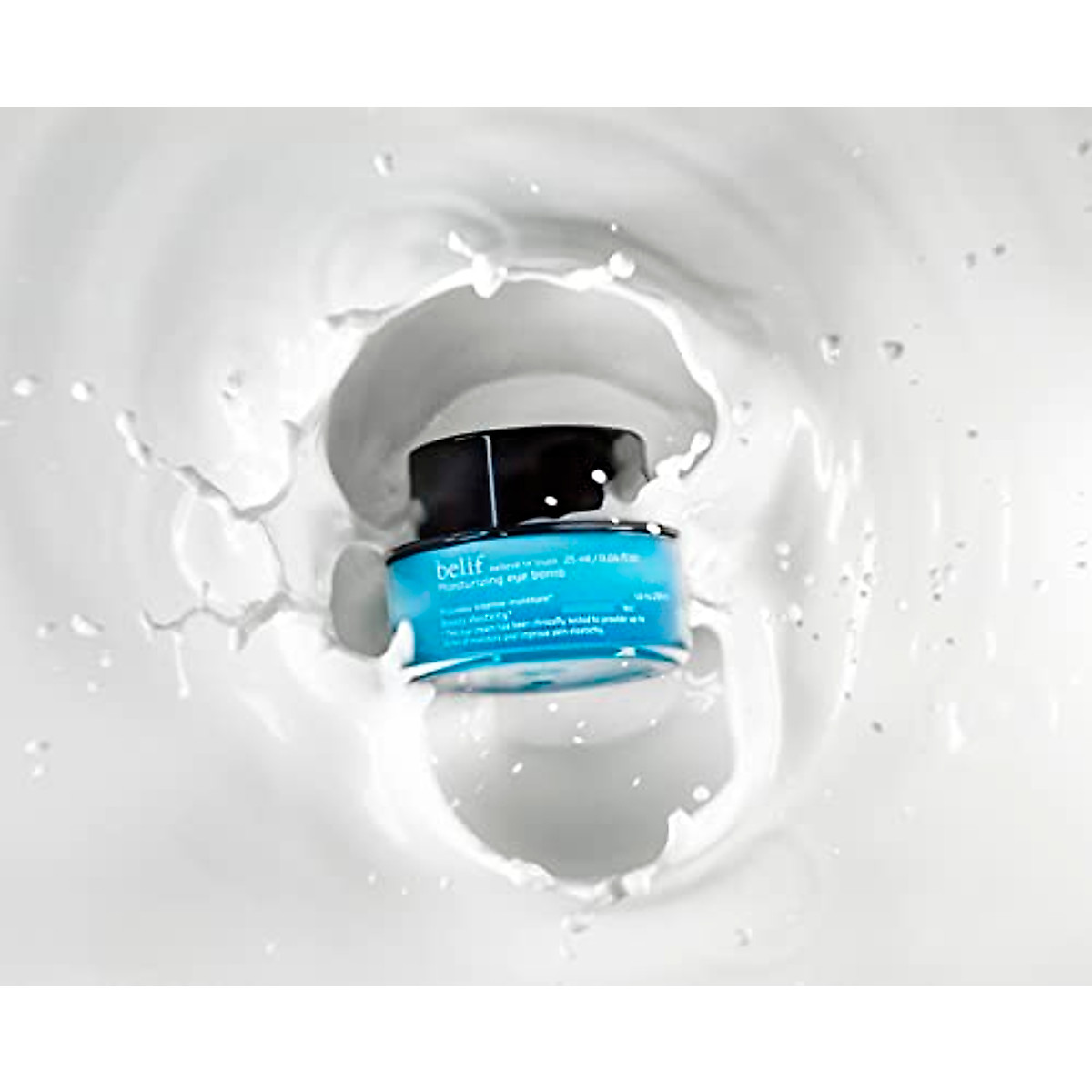 belif Moisturizing Eye Bomb Cream with Squalane, 26 hrs of Moisture, Boosts Elasticity, Increases Skin Resilience, Good for Dryness & Loss of Firmness, For Normal, Dry, Combination, Oily Skin Type