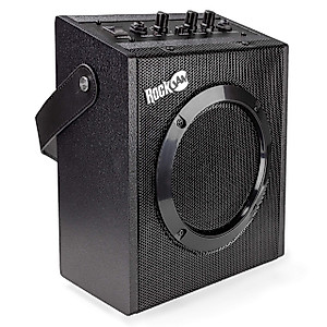 RockJam Electric Guitar Superkit with 10-watt Amp, Gig Bag, Picks & Online Lessons 6 String Pack, Right, Sunburst, Full (RJEG03-SK-SB)