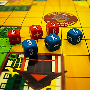 University Games | Scholastic Number Ninjas Math Master Board Game, Reinforces Mathematics Skills for Kids, for 2 to 4 Players Ages 7 and Up