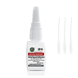 Metal Glue,Glue for Metal,for bonding Between Metal and Metal,Metal and Other Material.Instant Super Glue for Metal,Stainless Steel,DIY Craft,Aluminum Alloy,Metal Tube,Sculptures