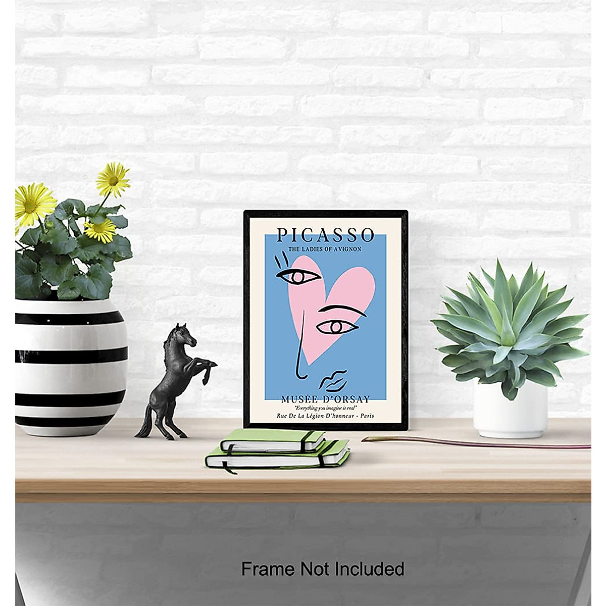 Pablo Picasso Wall Art Prints - Pablo Picasso Poster - Mid-Century Modern Room Decor - Gallery Wall Art - Museum Poster - Abstract Art - Minimalist Wall Decor- Line Art Wall Decor- Art Gifts for Women