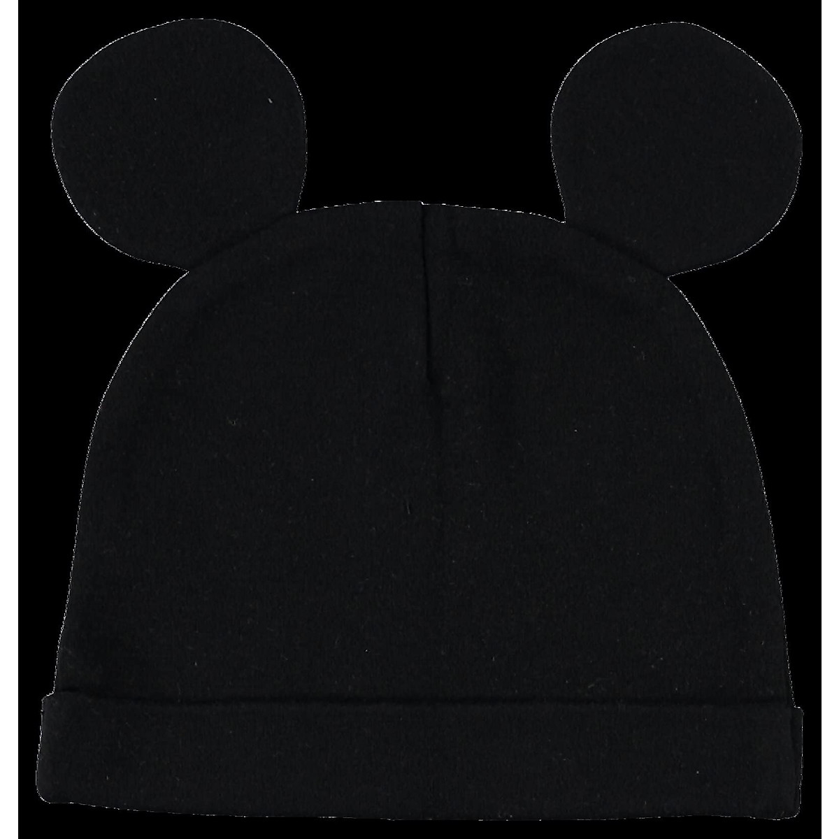 Disney Mickey Mouse Newborn Baby Boys 4 Piece Outfit Set: Bodysuit Pants Bib Hat Red/Black 3-6 Months