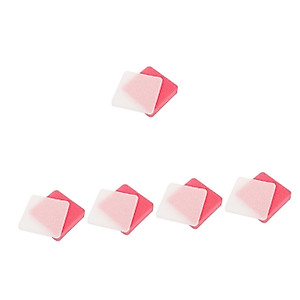 SEWACC 5 Sets Fondant Sponge Pad Colorful Decor Paste Fondant Cake Pads Flower Embellishments Fondant Sponge Mats Fondant Modelling Mat Fondant Shaping Mat Fondant Mat Modeling Flowers