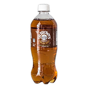 Dr Brown's Cream Soda - Smooth, Refreshing, Rich Cream Flavors - 12, 20oz Bottles