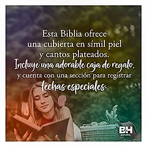 Reina Valera 1960 Biblia Mis Quince, rosa y blanco símil piel | RVR 1960 Mis Quince Bible, Pink/White, LeatherTouch (Spanish Edition)