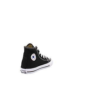 Converse Chuck Taylor All Star High Top Shoe, Black, 4 Infant (0 - 12 Months)