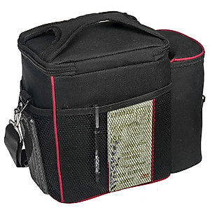 Meal Prep Lunch Box - 8 Piece Set - Insulated Container For Women or Men - 3 Bento Style Boxes (BPA Free) in Large Lunch Bag- Microwave Safe - Includes Fork, Spoon, Thermos & 2 Ice Packs - A2S