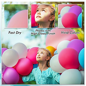 Koala Glossy Inkjet Photo Paper Thick 8.5X11 Inches 100 Sheets 54lb Picture Paper for Inkjet Printer Use DYE INK for Family Photos Letter Size 200gsm