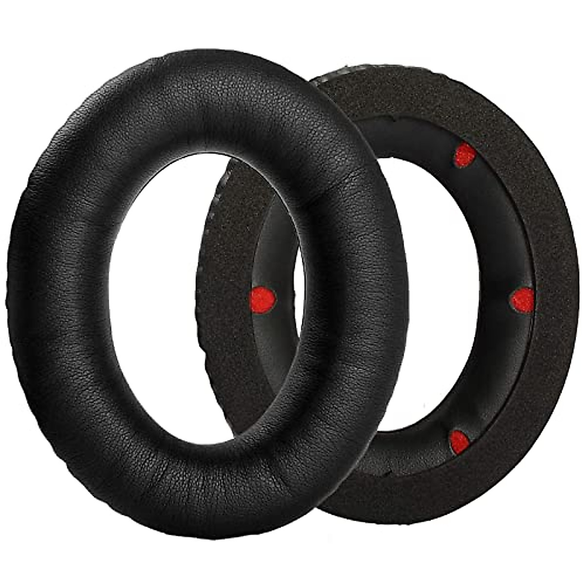 JULONGCR Cloud Revolver S Earpads Replacement Revolver S Ear Pads Cushion Cover Accessories Parts Compatible with Kingston HyperX Cloud Revolver S Gaming Headset.