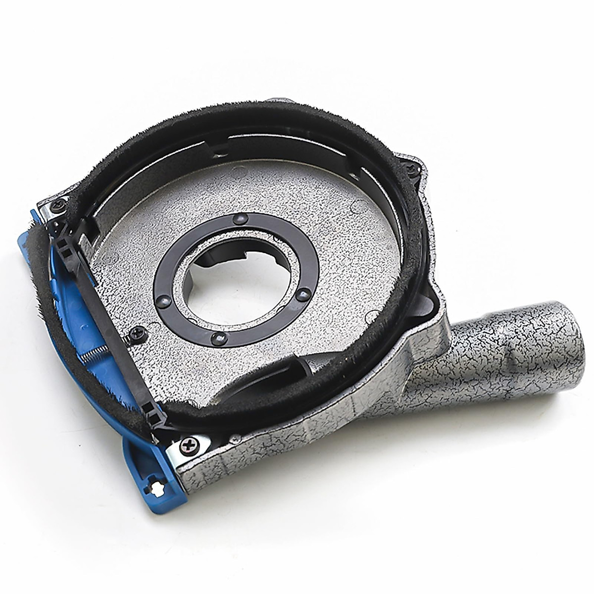 HERZO Aluminum Dust Shroud for Angle Grinder 4.5 inch and 5 Inch, Includes 5Inch Diamond Grinding Cup Wheel