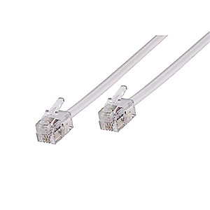 Cisco Spare Telephone Handset Cord for Cisco IP Phone 7800, 8800, and DX600 Series, White, 1-Year Limited Hardware Warranty (CP-DX-W-Cord=)