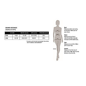 Lildy Women's Solid Denim Jeggings, Stretchable, White, Small-Medium