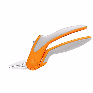 Fiskars 8.5 Inch Softouch Spring Action Rag Quilter Snip