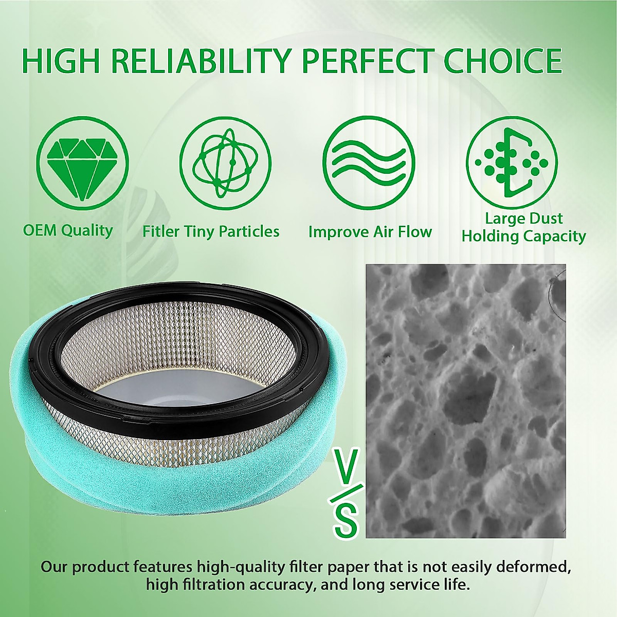 263-32610-a1 Air Filter Fits Robin Subaru 263-32610-01 EH65 EH63 EH64 Combo 0187-6068 263-32610-01 263-32610-A1 Ariens 21527200 21527400