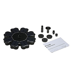 XXXDXDP Solar Powered Fountain 8V 1.6W Solar Panel Water Floating Fountain Garden Decoration Water Pump For Bird Bath Pond Pool