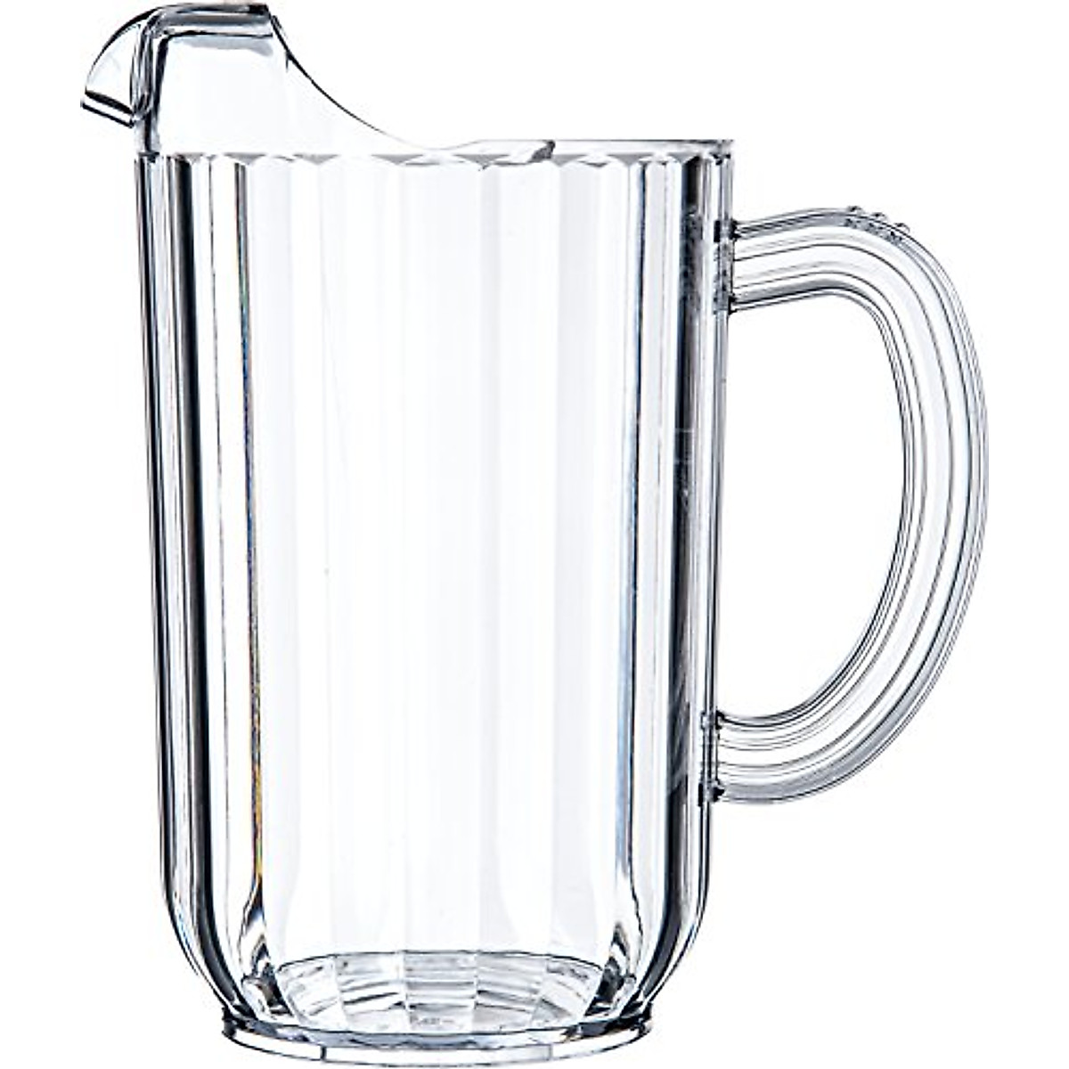 Carlisle FoodService Products Plastic Pitcher, 48 Ounces, Clear