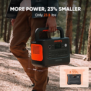 Jackery Explorer 1000 v2 Portable Power Station,1070Wh LiFePO4 Battery,1500W AC/100W USB-C Output, 1 Hr Fast Charge, Solar Generator for Camping,Emergency, RV, Off-Grid Living(Solar Panel Optional)