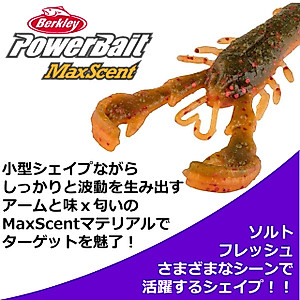 Berkley PowerBait MaxScent Lil' Super Trooper Fishing Soft Bait