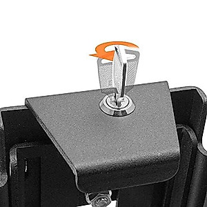 iBolt TabDock LockPro 25mm (1 inch) Bizmount- Heavy Duty Industrial Metal Locking Drill Base Mount for All 7" - 10" Tablets- for Commercial Use Trucks/Vehicles : Great for Telematics and Fleets