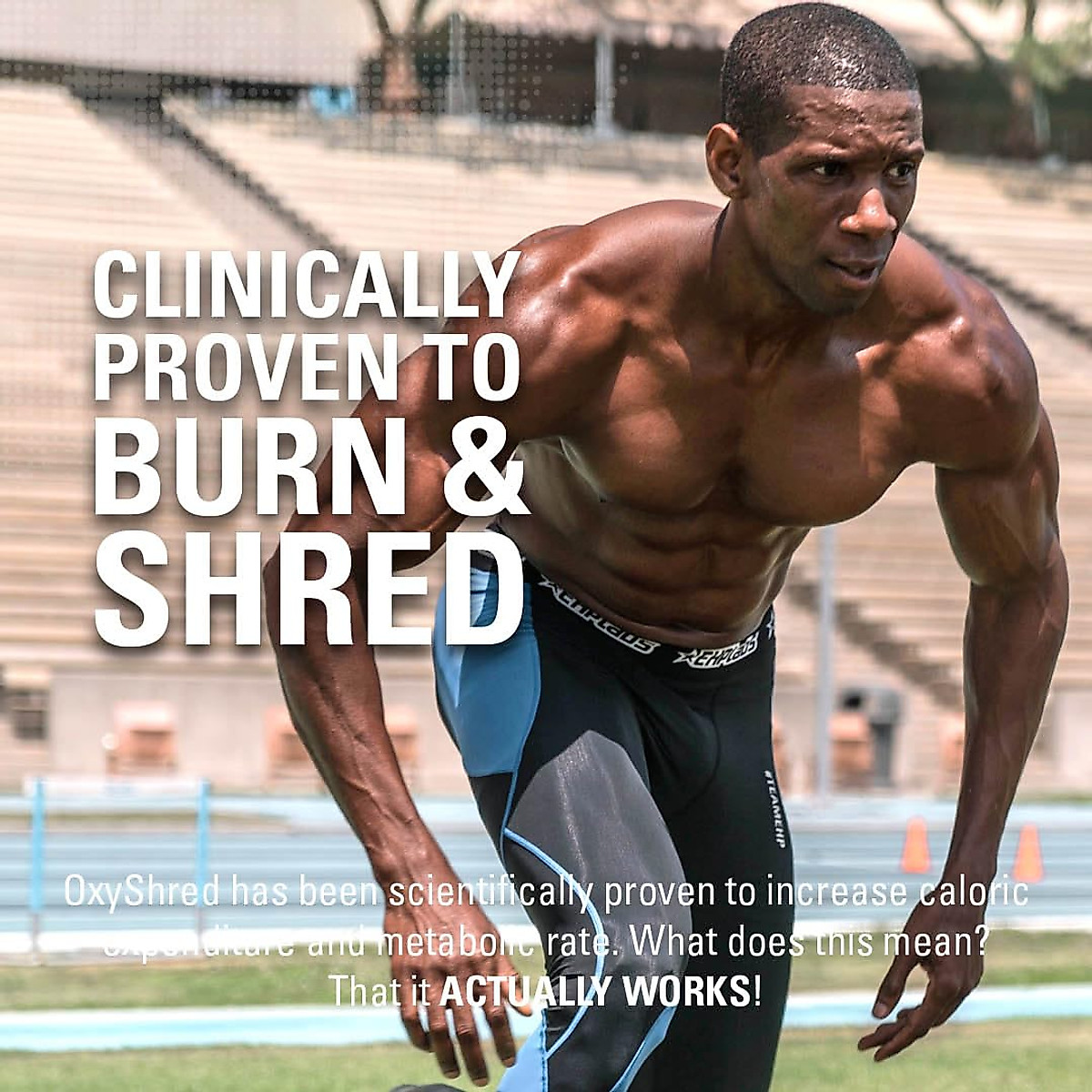 EHP Labs OxyShred Pre Workout Powder - Preworkout Powder with L Glutamine & Acetyl L Carnitine, Energy Boost Drink - Mango, 60 Servings