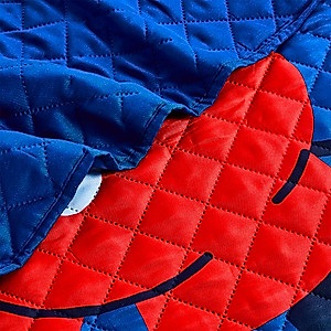 Mickey Mouse Twin Bedding Set for Kids - Bundle with Mickey Bedspread, Flat Sheet, Fitted Sheet, Pillowcase for Twin Bed Plus Decals, Stickers, More | Mickey Mouse Bedroom Decor