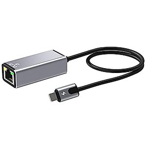 Ethernet Adapter Replacement for iPad Air 2 3, Phone 12/13/14/11 Pro Max/X, RJ45 LAN Wired Network Adapter with 20W PD Fast Charger, Plug and Play