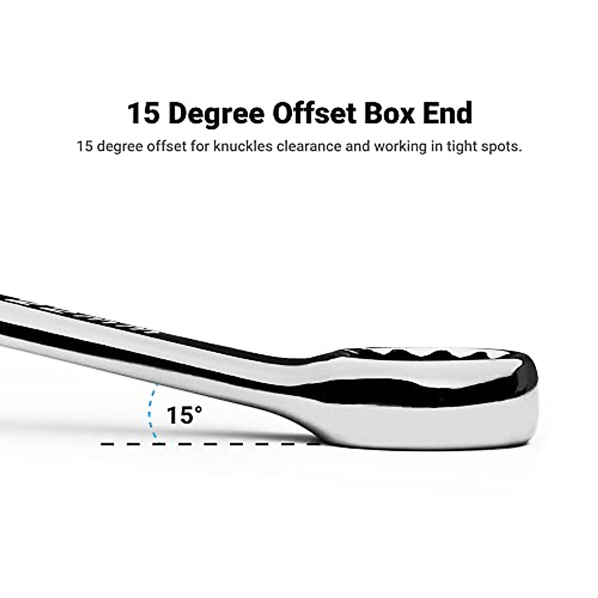 Capri Tools 1/2-inch Combination Wrench, 12 Point, SAE