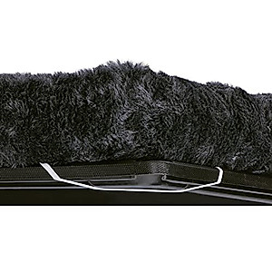 MidWest Homes for Pets 18L-Inch Gray Dog Bed or Cat Bed w/ Comfortable Bolster|Ideal for 'Toy' Dog Breeds&Fits an 18-Inch Dog Crate|Wash&Dry|1-Year Warranty,Charcoal Gray,Model:40218-GY