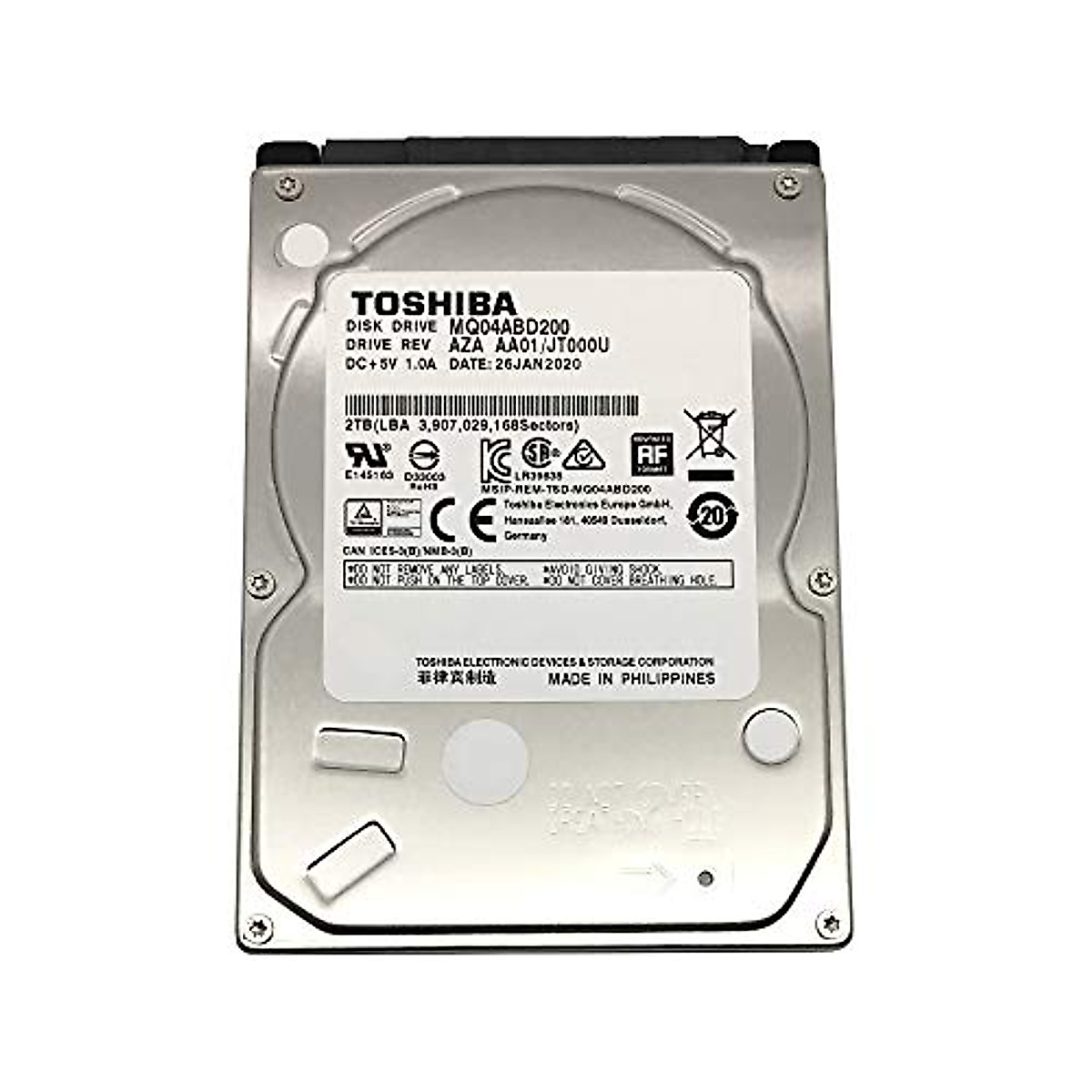 MDD 2TB PS4 Hard Drive Upgrade Kit Bundle with Toshiba 2TB 5400RPM 16MB Cache SATA 6Gb/s 2.5in Internal Hard Drive (Works for PS4 Game Console)