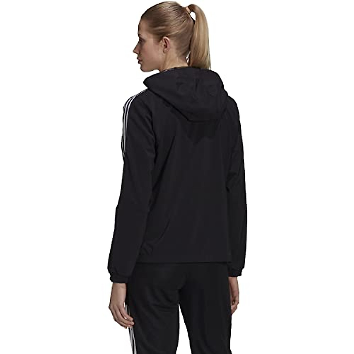 adidas womens Tiro 21 Windbreaker Black Large